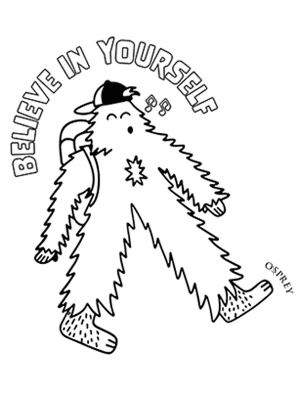 Osprey Colouring Competition Winners | Osprey x Kendal Mountain Festival
